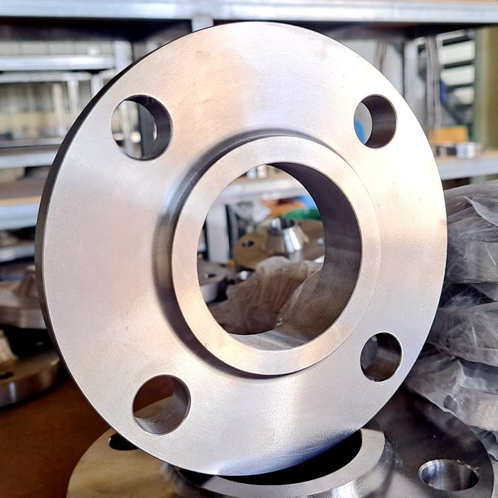 DN100 Class150 PN10 GR2 Titanium Flange Sandblasting Chemical Forging ...