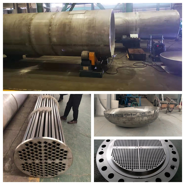 Titanium Tubular Heat Exchanger/ Titanium Condenser For Seawater ...