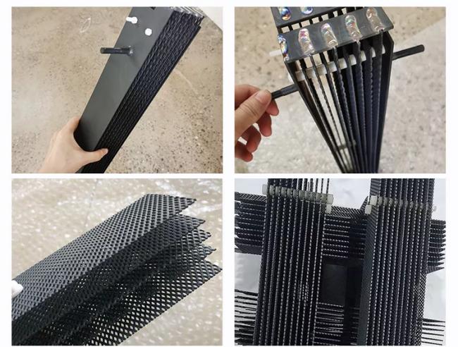 titanium electrode MMO Ru-Ir coating For Sodium Hypochlorite Generator